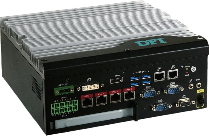EC510/EC511-SD - Fanless Embedded System with PoE | Hectronic
